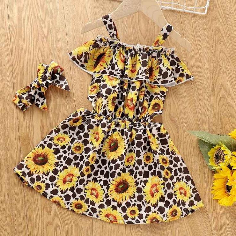 Rochie copii SUNFLOWER - Papucei-chic.ro